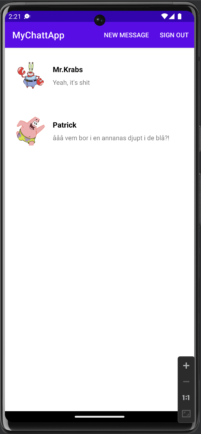 GitHub - Fredrikkarm/ChatApp