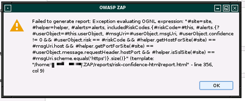 Incomplete report generation · Issue #6880 · zaproxy/zaproxy · GitHub