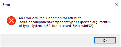 Uncheck "[Deprecated] Dynamics Customer Service Analytics" leads to error · Issue #17 ...