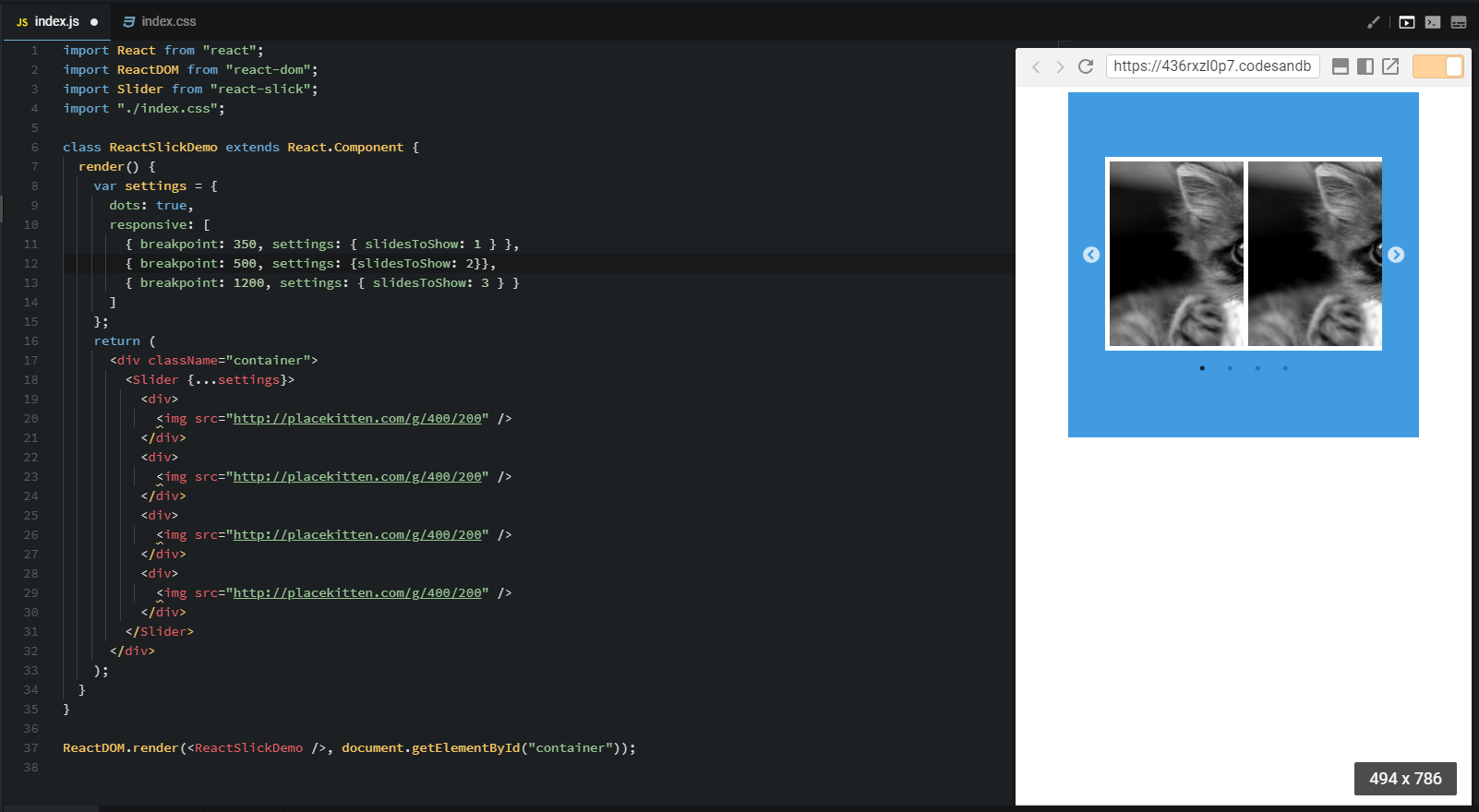 Element Instead of Window Responsiveness · Issue #1159 · akiran/react-slick · GitHub
