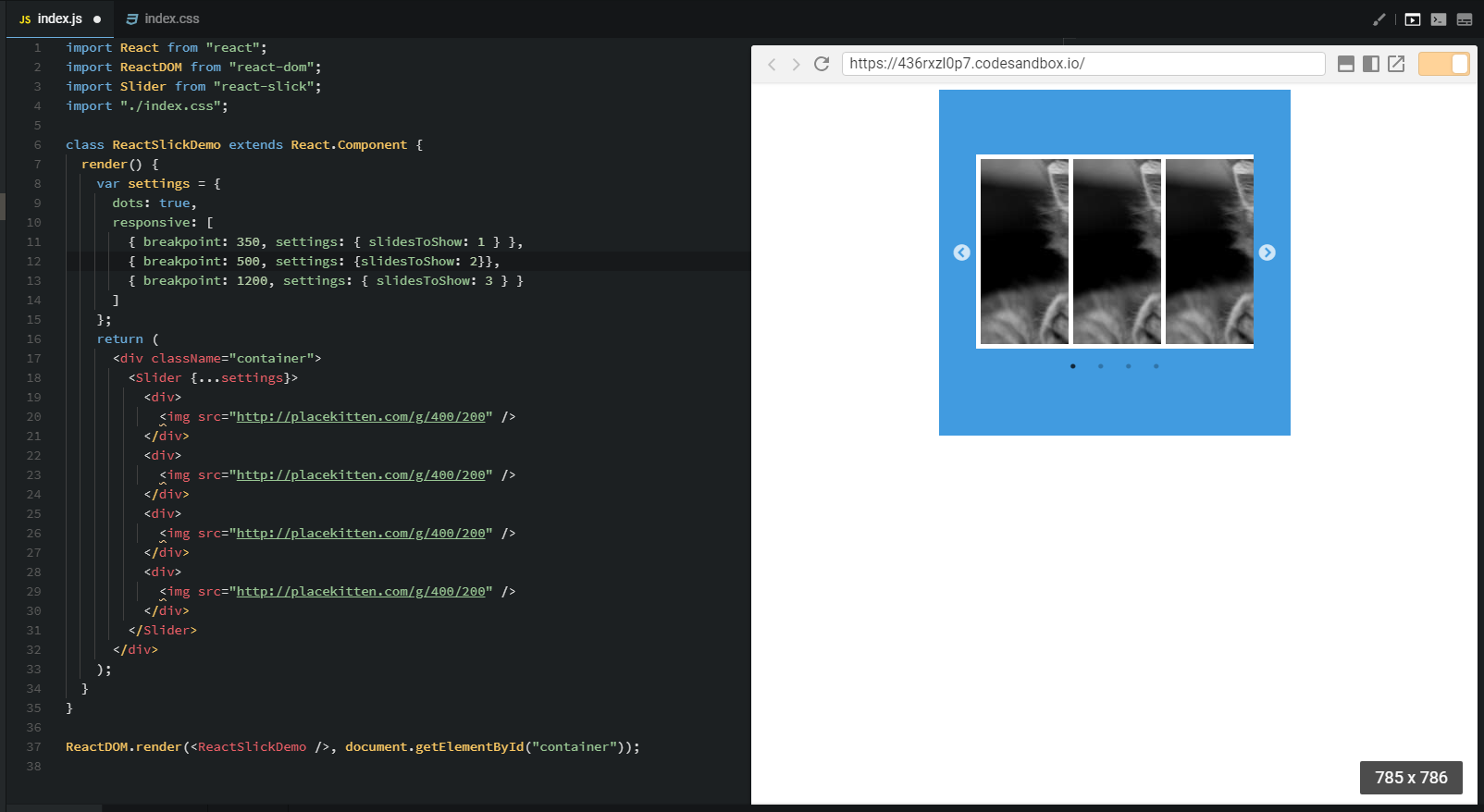 Element Instead of Window Responsiveness · Issue #1159 · akiran/react ...