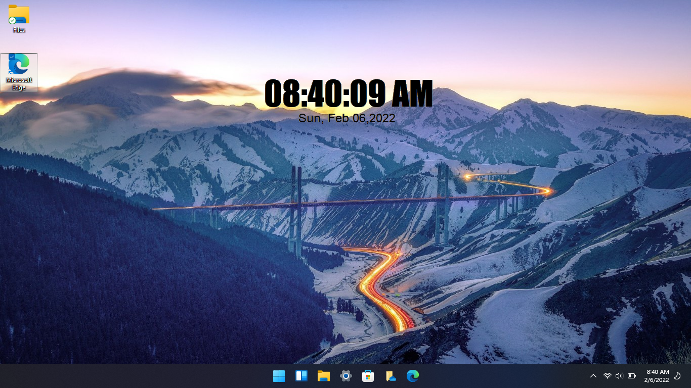 GitHub - CloudGlitch/clock-and-date-widget: simple clock and date ...