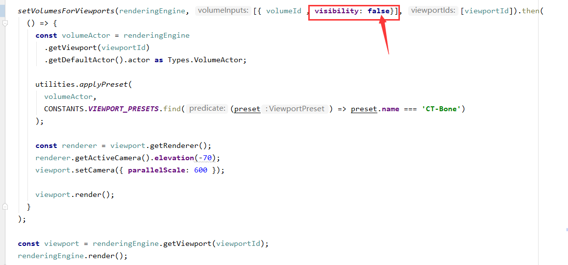 volumeinput visibility: false not working · Issue #468 · cornerstonejs/cornerstone3D · GitHub