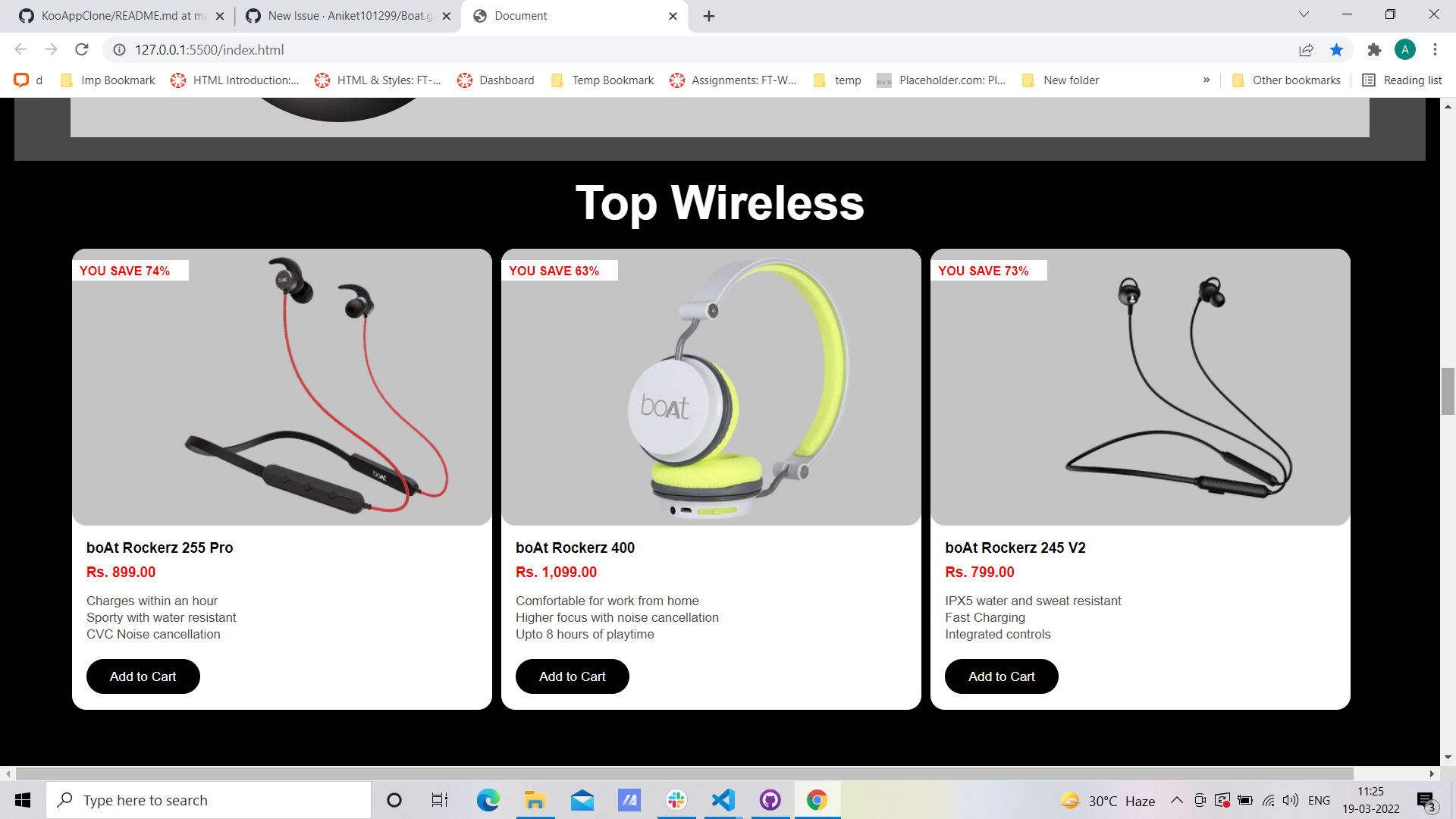 GitHub - Aniket101299/Boat.github.io: boAt is an India's No.1 wireless hearable brand in India ...