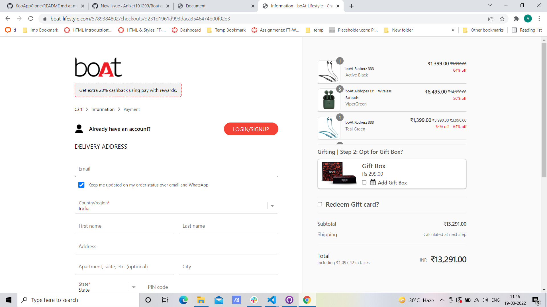 GitHub - Aniket101299/Boat.github.io: boAt is an India's No.1 wireless ...