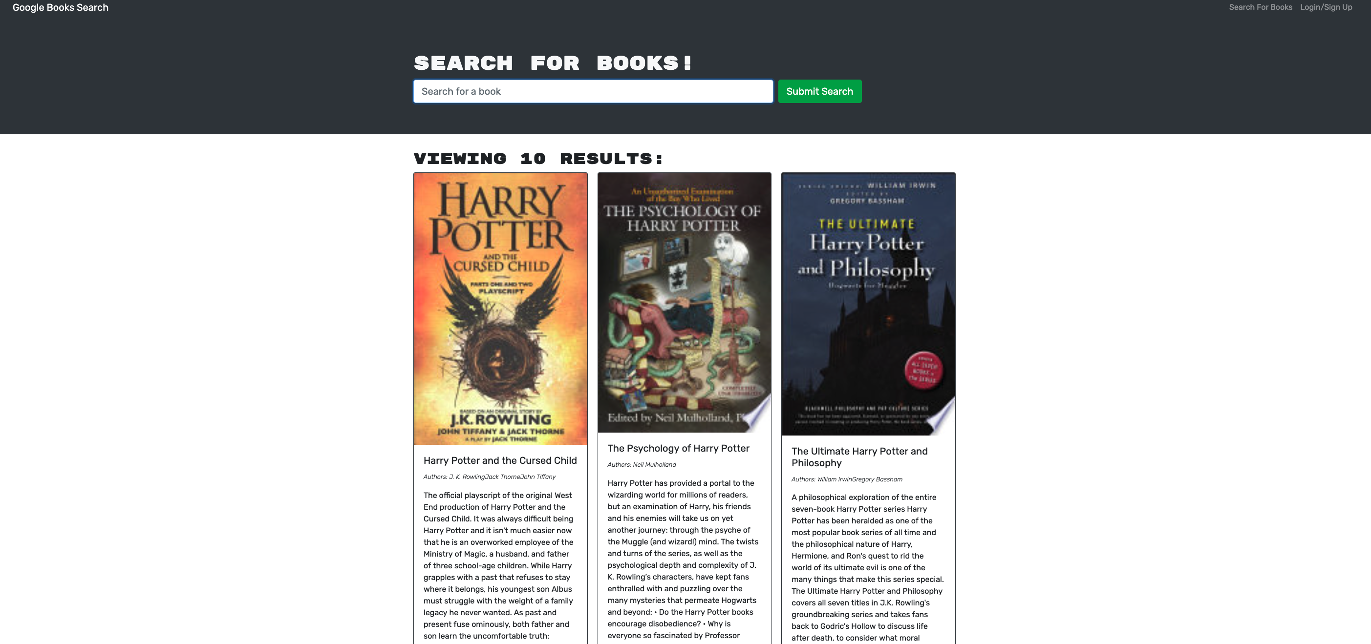 GitHub - CodeDavid09/MernBookSearchEngine: take starter code with a ...