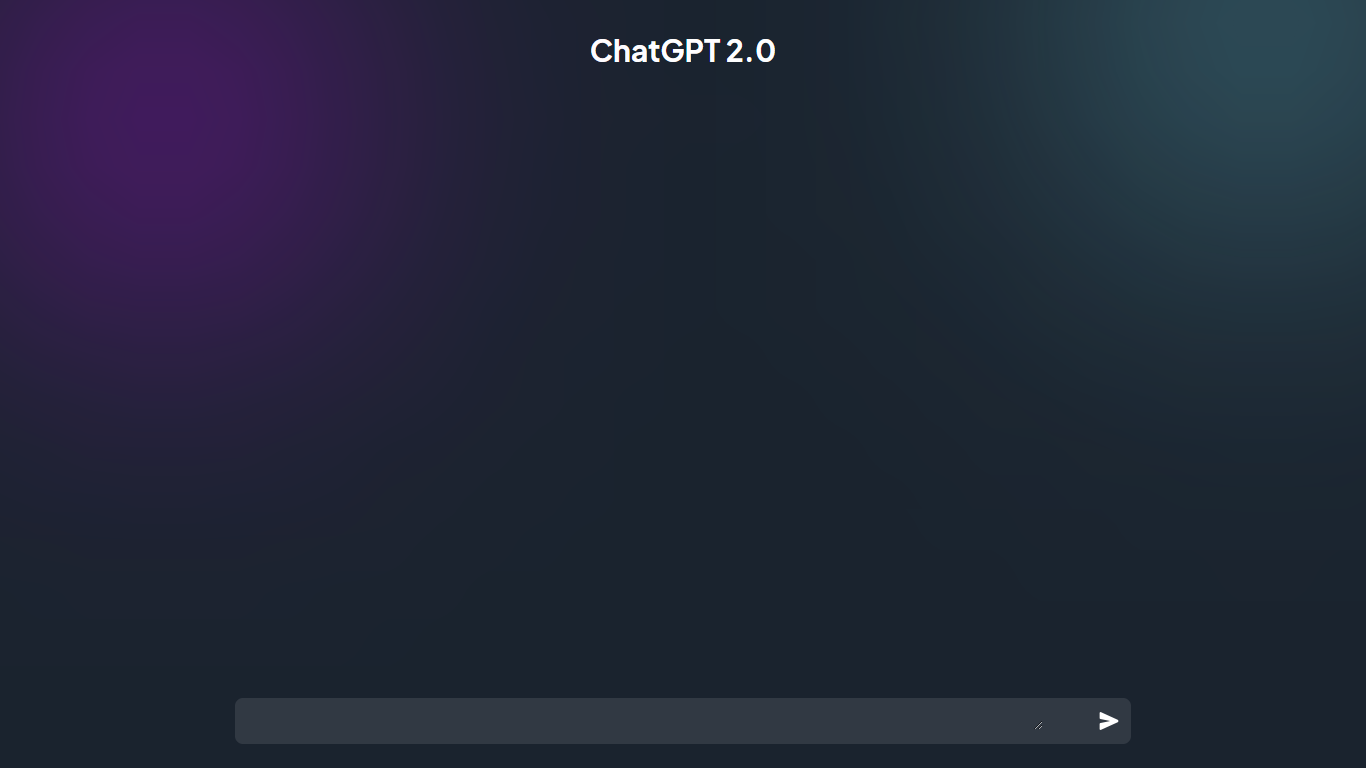 GitHub - ItsGagan/ChatGpt2.0