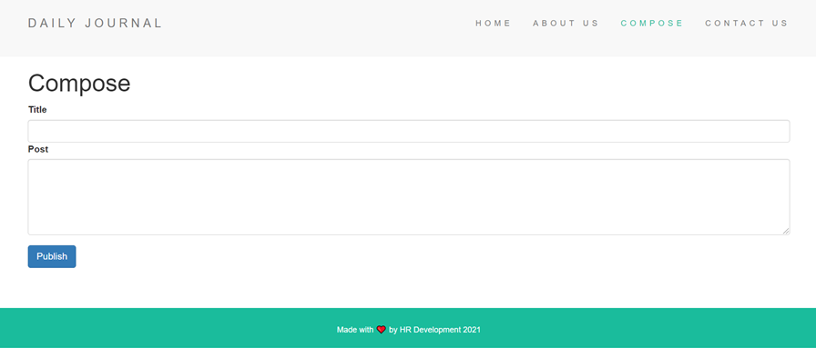 GitHub - JavascriptDon/Blog-Website-Tutorial: Making a Blog Has Never Been Simpler. Save Time ...