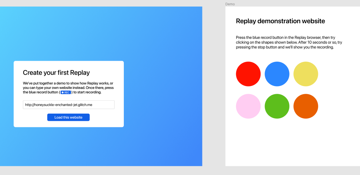 New onboarding demo site · Issue #3109 · replayio/devtools · GitHub