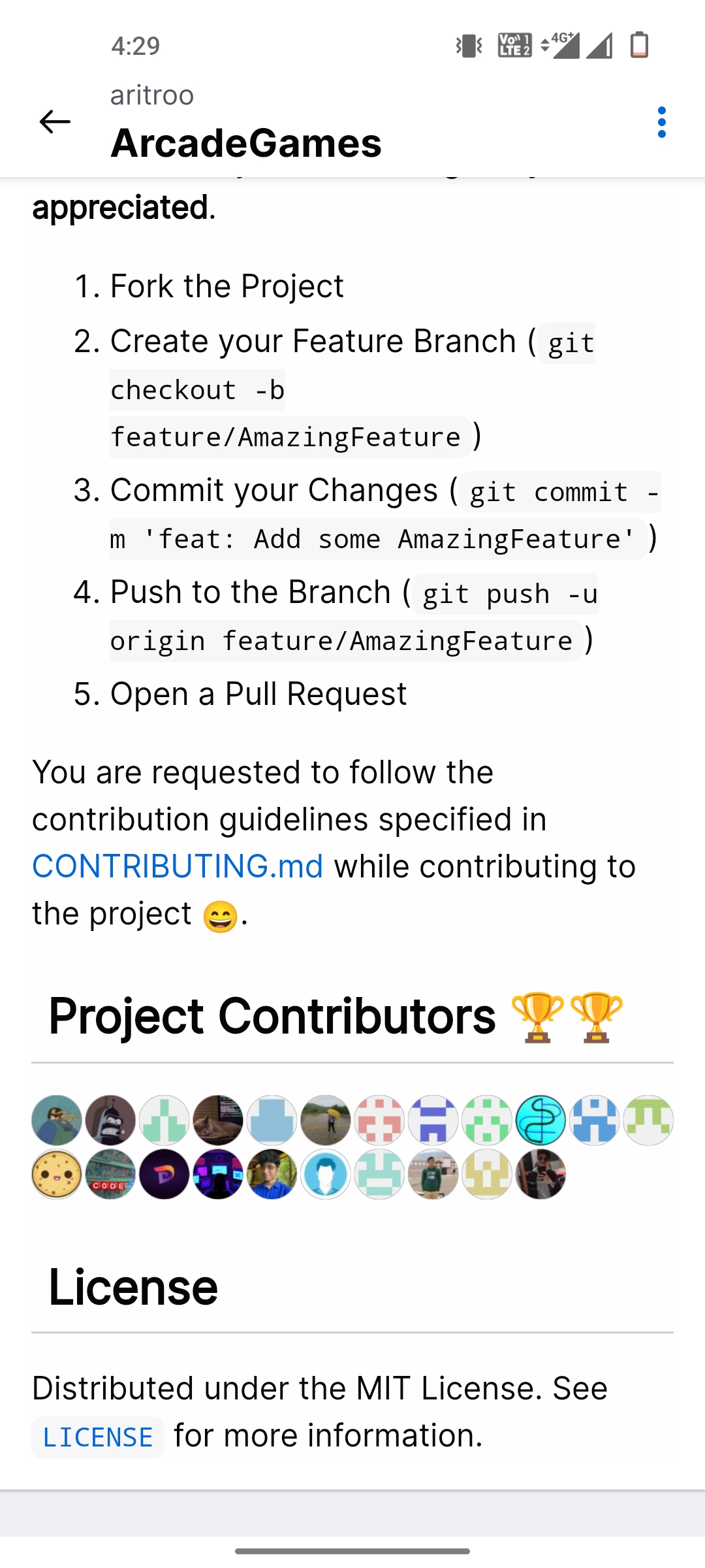 Proposal to add project contributors details in readme file. · Issue #21 · LunarMarathon ...