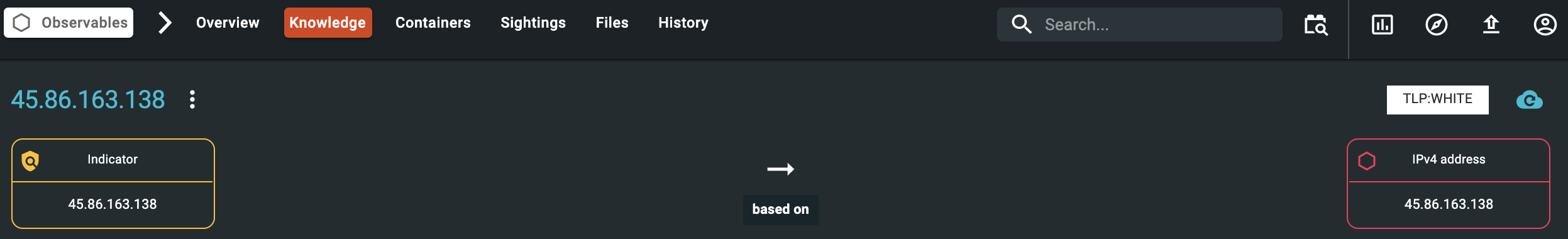 Search OpenCTI based on an STIX indicator patter · Issue #1604 · OpenCTI-Platform/opencti · GitHub