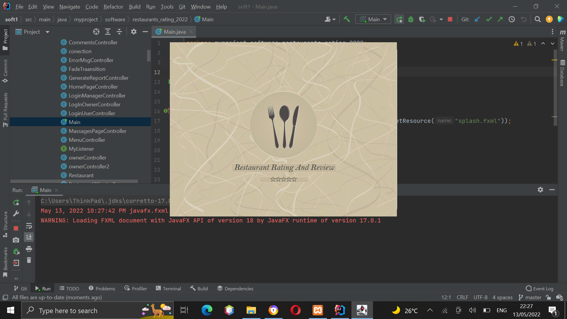 GitHub - Aseel-masri/Restaurant_System_2022