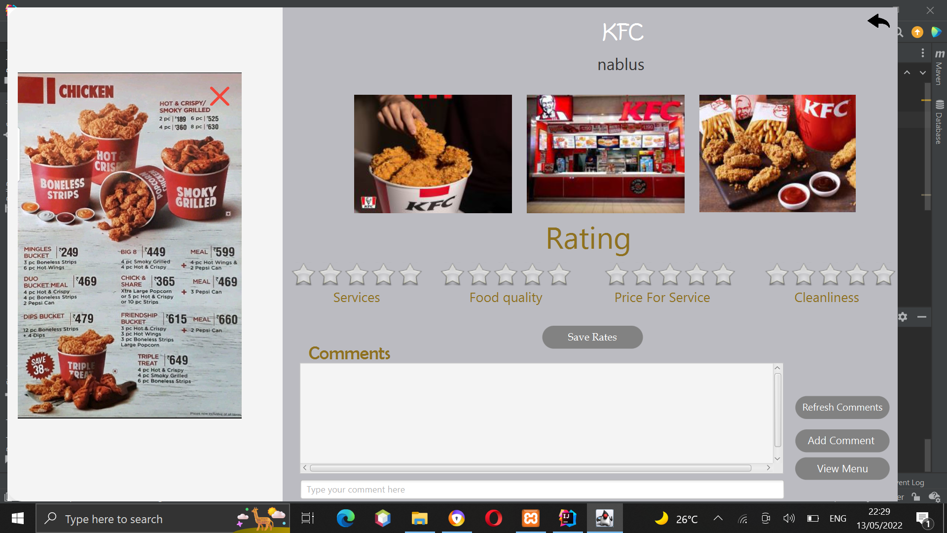 GitHub - Aseel-masri/Restaurant_System_2022