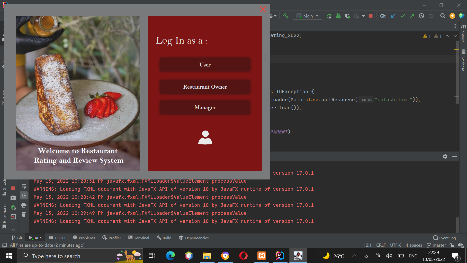 GitHub - Aseel-masri/Restaurant_System_2022
