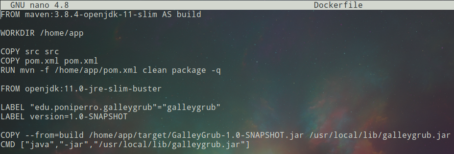 GitHub - MatiasAGomezJ/docker-examen-galley-grub