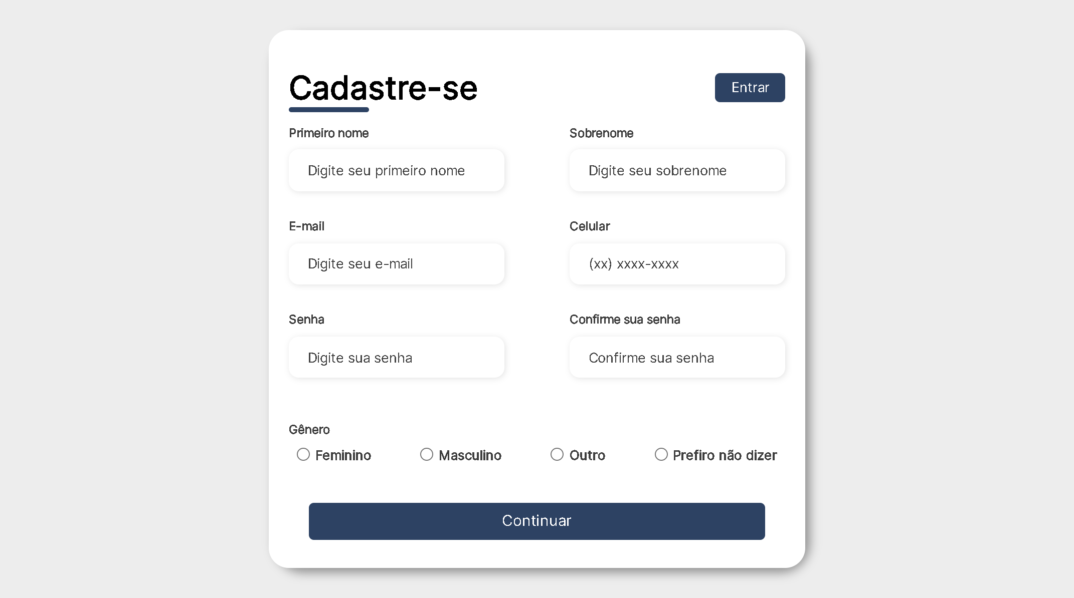 GitHub - barbarahellen/formulario: Formulário de cadastro em HTML5 e CSS3