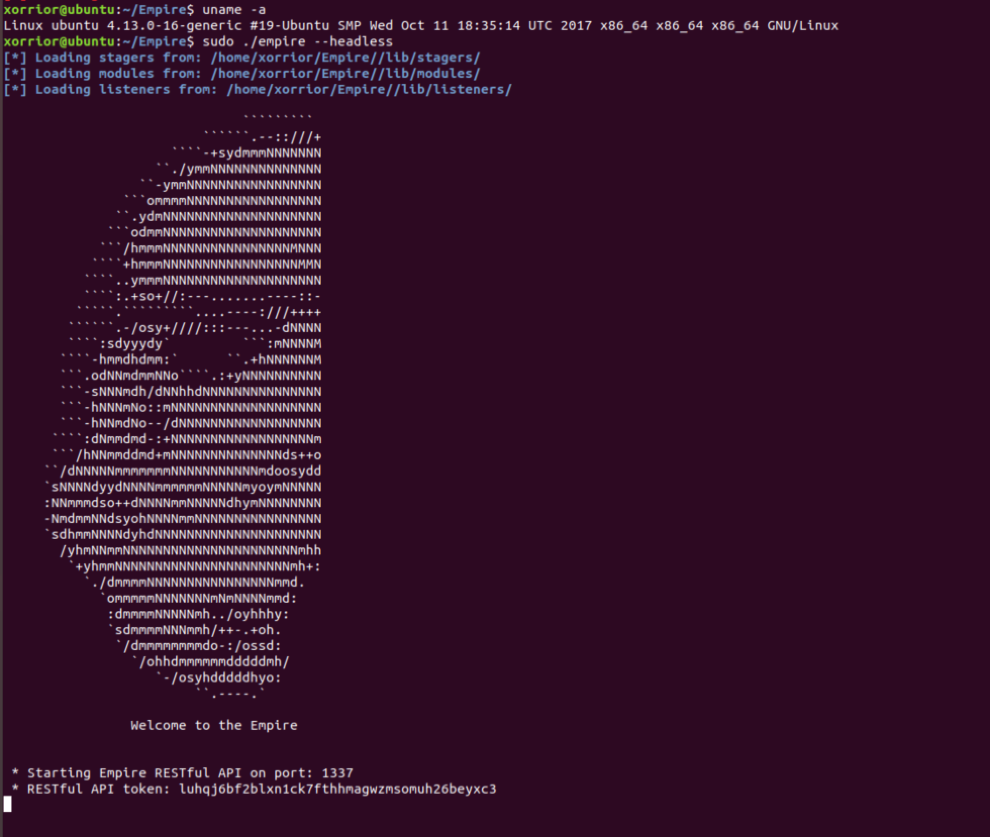 AttributeError on --rest & --headless commandline argument · Issue #906 · EmpireProject/Empire ...