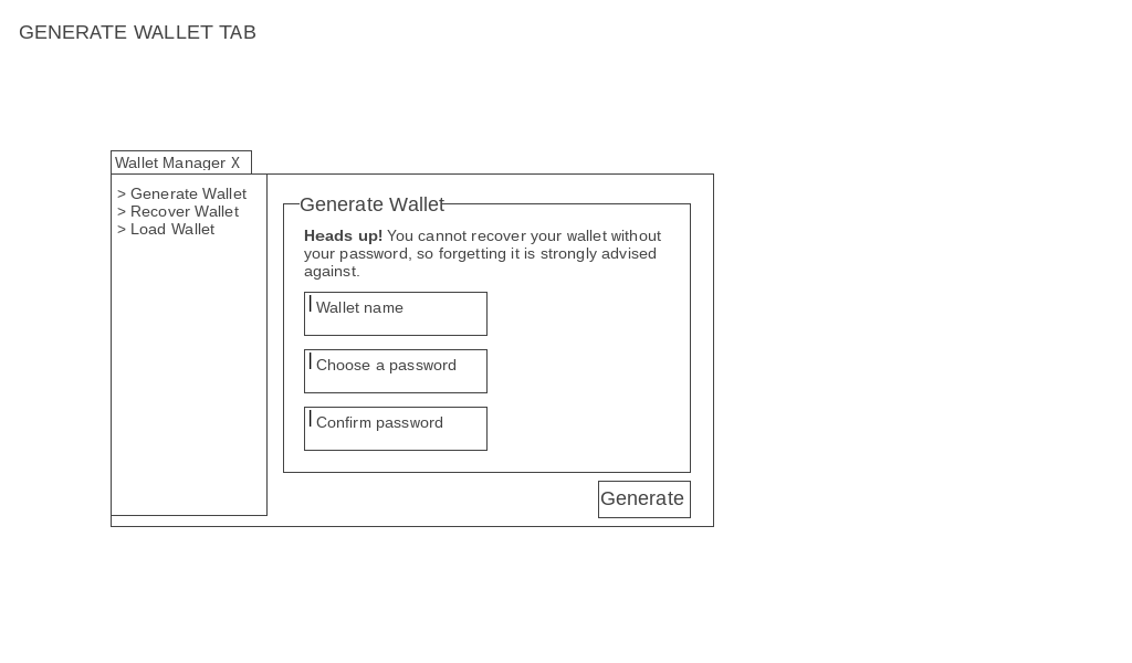 GUI Design Plans · Issue #277 · WalletWasabi/WalletWasabi · GitHub