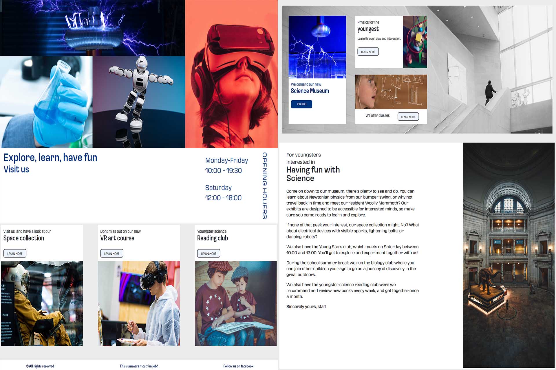 GitHub - trine-marie-sandberg/HTML-CSS-course-asignment-museum: School ...