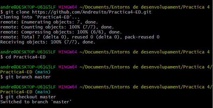GitHub - Andreuito/Practica4-ED: Refactorizacion de la practica 3