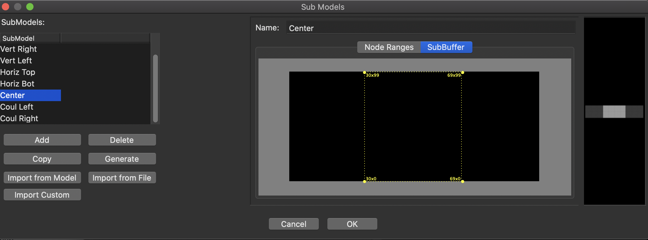 Sub Model not displaying as expected · Issue #1718 · xLightsSequencer/xLights · GitHub