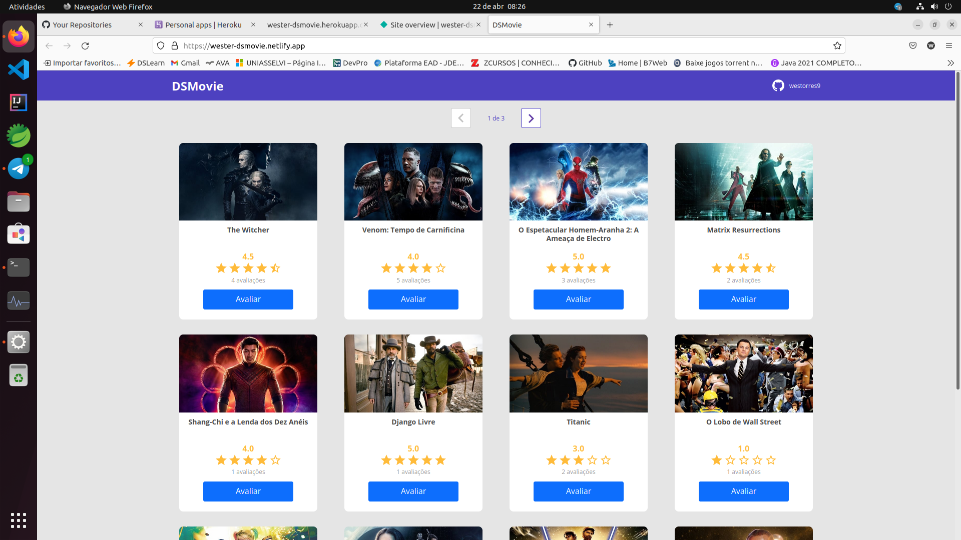 GitHub - westorres9/dsmovie