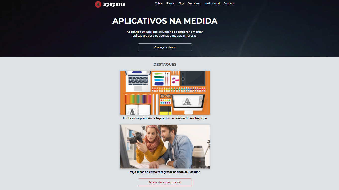 GitHub - AlineBeatriz53/Projeto-Apeperia---Alura: Layouts Responsivos