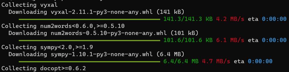 ERROR: No matching distribution found for vyxal · Issue #921 · Vyxal ...