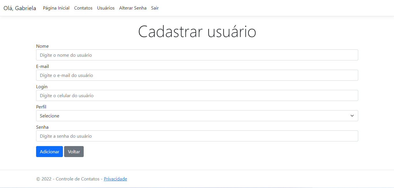 GitHub - JotaPeCarvalho/SistemaDeContatos