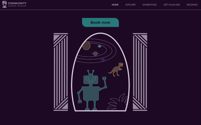 GitHub - AugustWahlberg/Community-Science-Museum: Semester Project 1