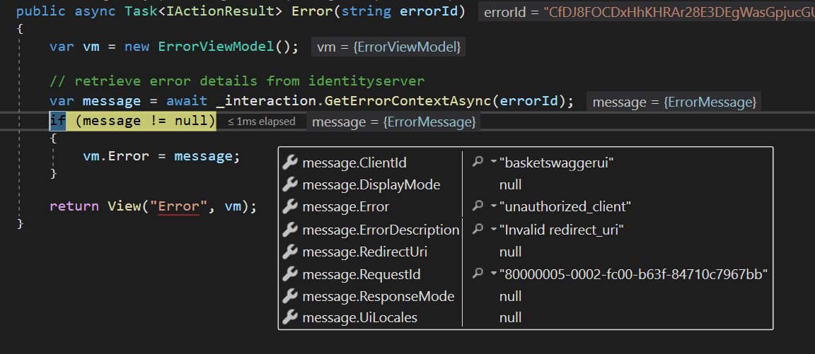 Authorization Issue: Basket.API to Identity.API · Issue #1294 · dotnet-architecture ...