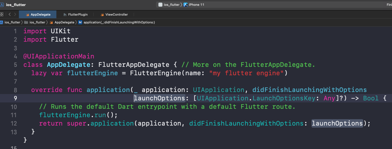 Can Not Get My Existing Ios App Working With Flutter · Issue 114454 9182