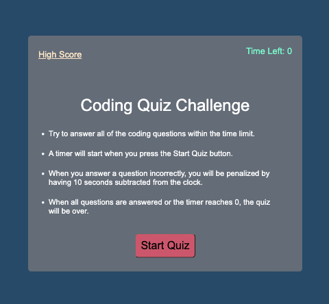 GitHub - jojochun/CodingQuiz