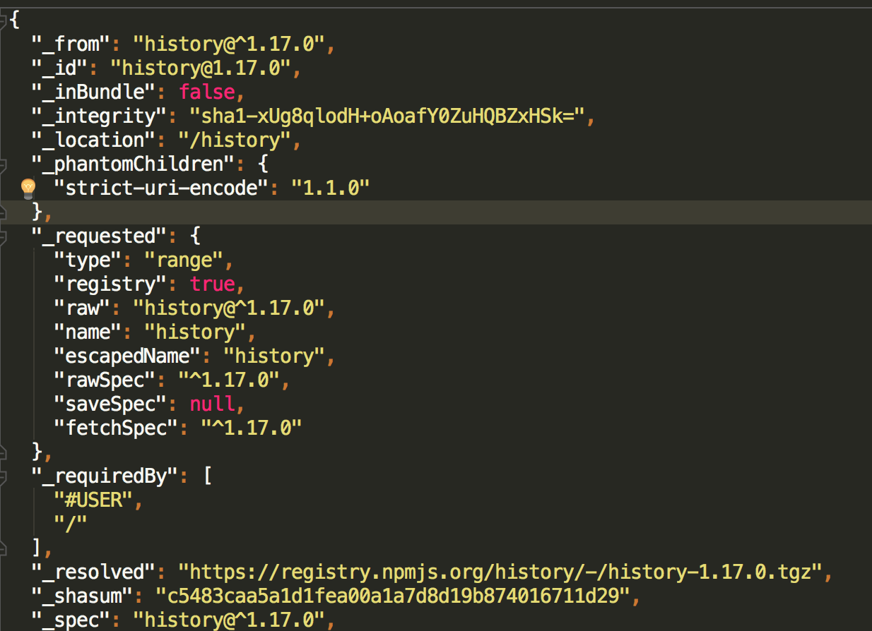 Uncaught Error: Cannot find module "history/createBrowserHistory ...