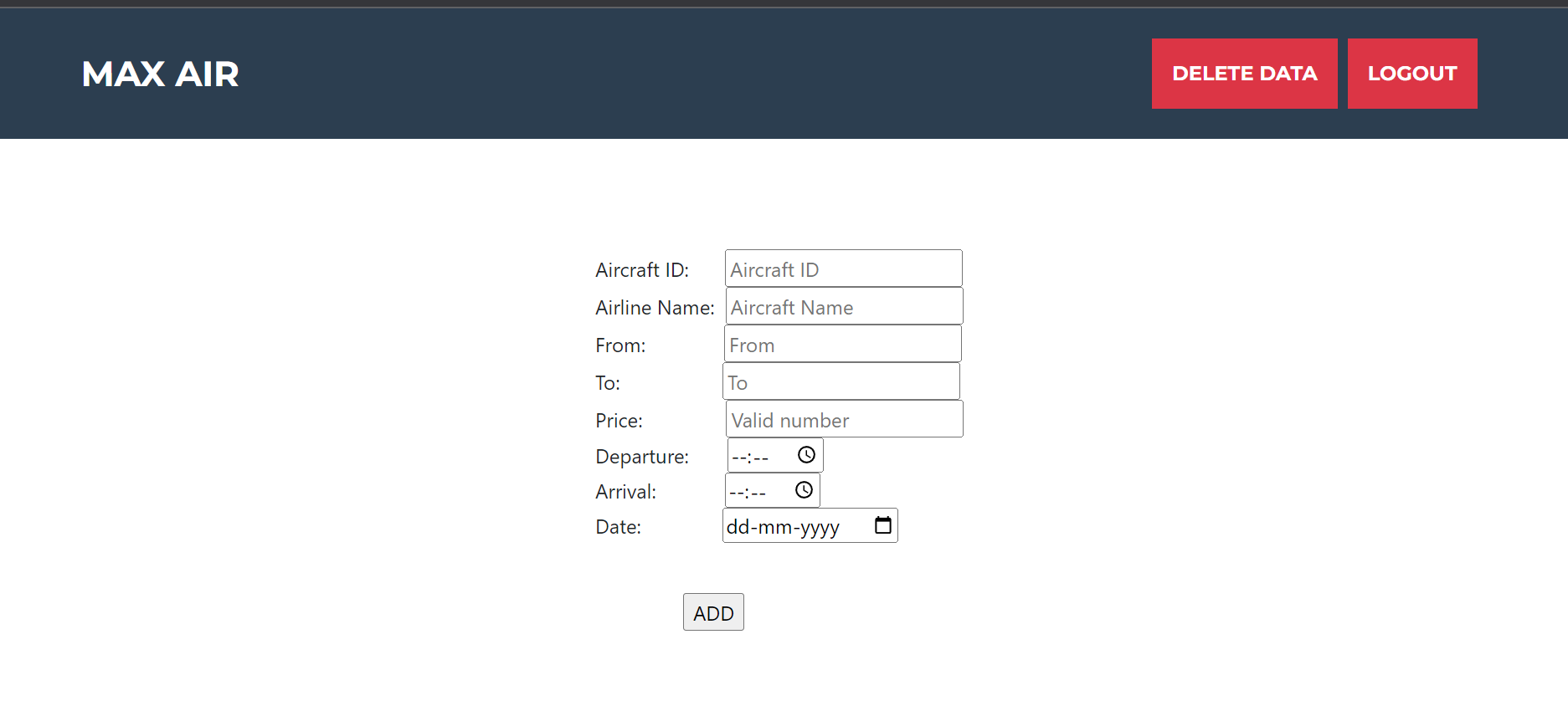 GitHub - PiyushChh/Airline-Reservation-System: A dynamic web project ...
