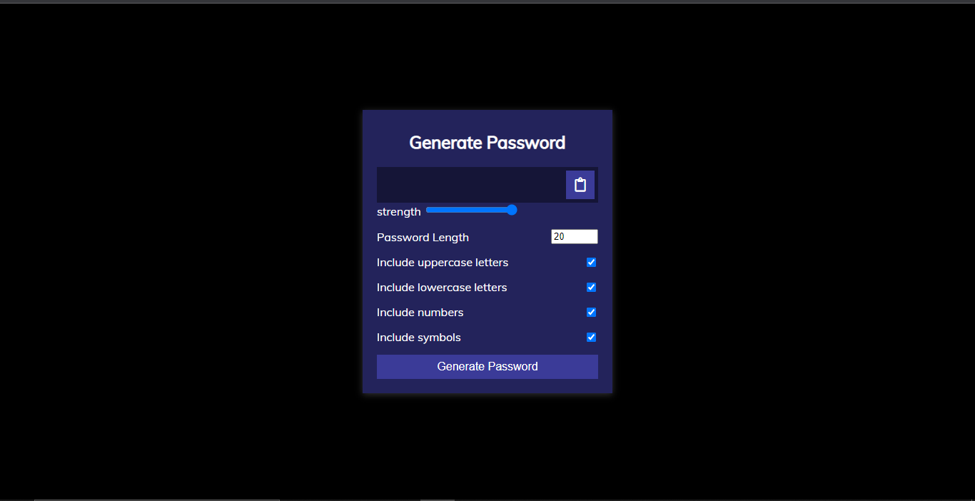 GitHub - Jacktone-wambui/generate-password