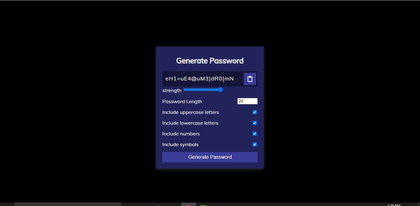 GitHub - Jacktone-wambui/generate-password