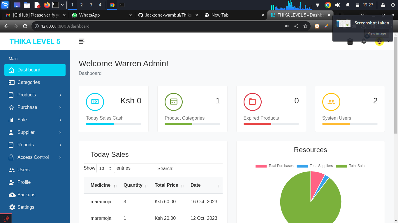 GitHub - Jacktone-wambui/Thika-Pharmacy-nventory-management-system