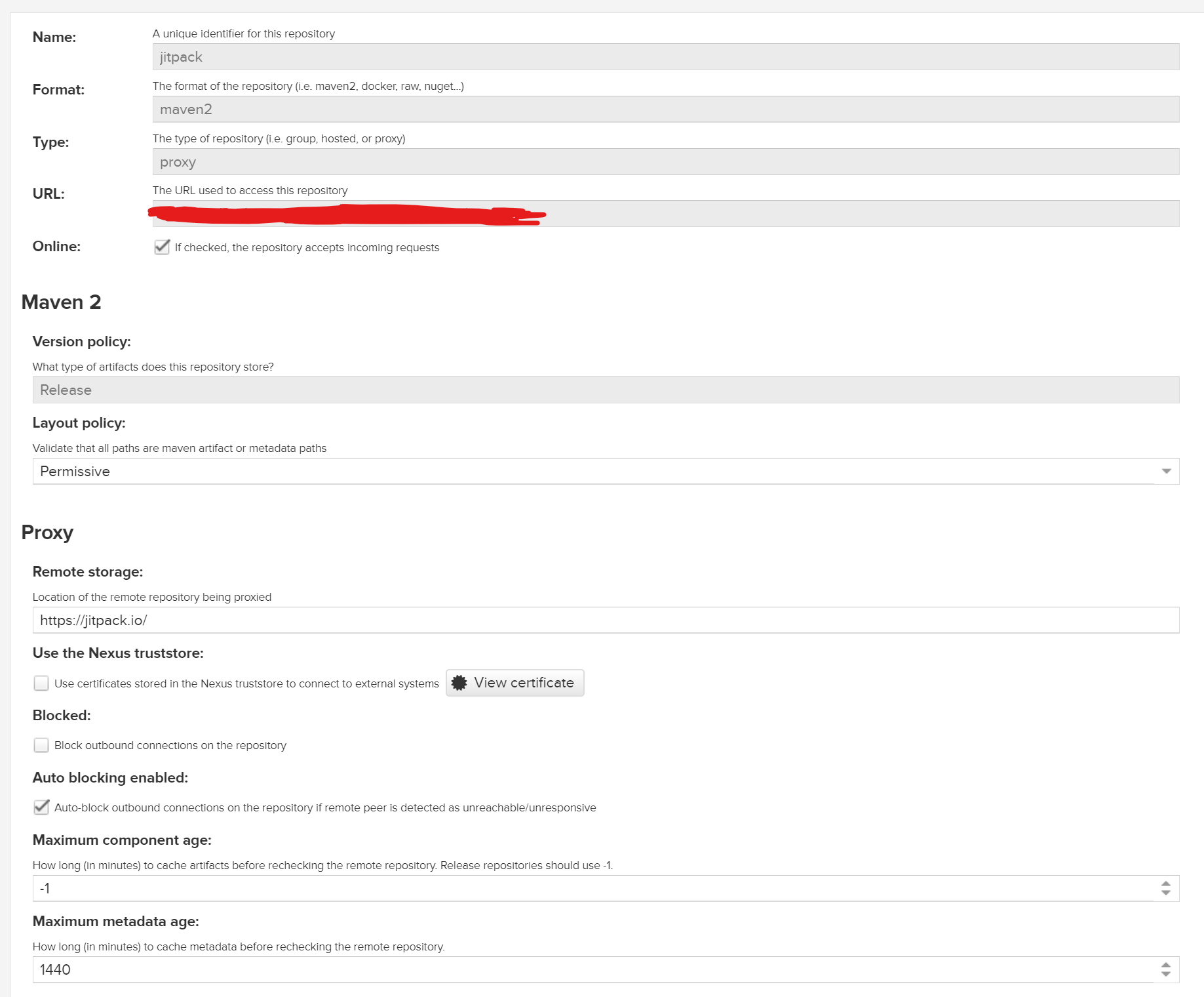 Nexus maven proxy failed. · Issue #3978 · jitpack/jitpack.io · GitHub