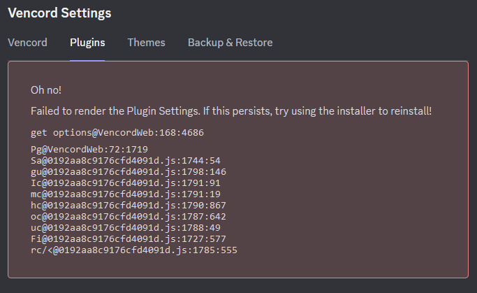 [Bug] Vencord not working [Firefox-Web] · Issue #794 · Vendicated/Vencord · GitHub