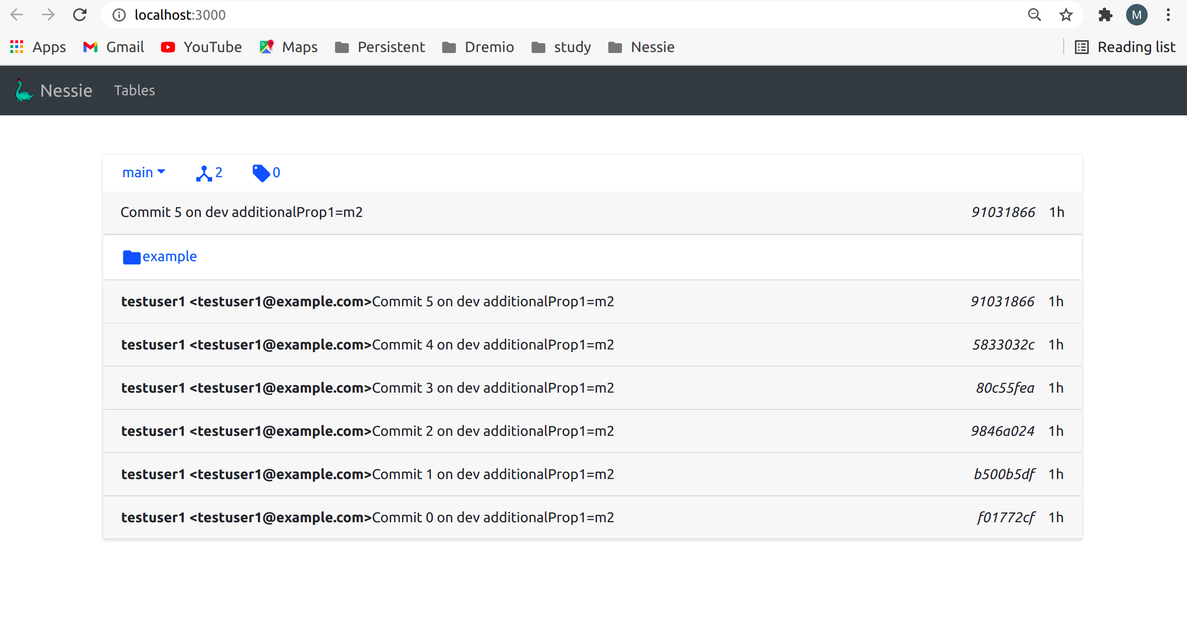 UI - show commit history · Issue #2023 · projectnessie/nessie · GitHub