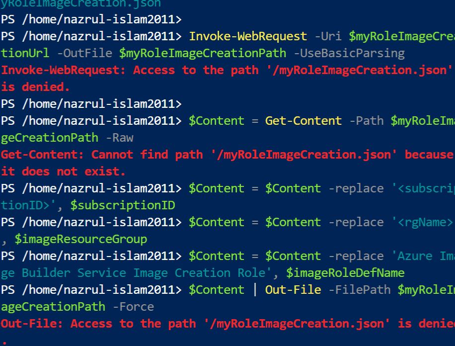 Powershell Commands Are Not Working · Issue 105475 · Microsoftdocs