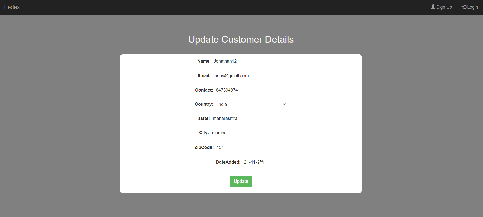 GitHub - Brookli17/FedEx.Com