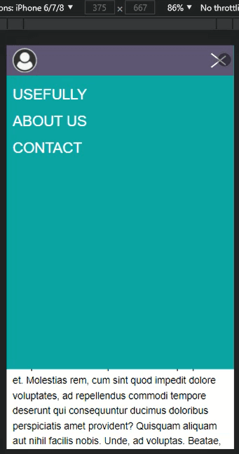 GitHub - peterbodarev/burger-menu: Simple burger menu with animation ...