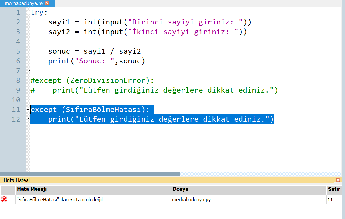 Yeni özellik · Issue #59 · ttbilgin/PyNar_Hata_Raporlama · GitHub