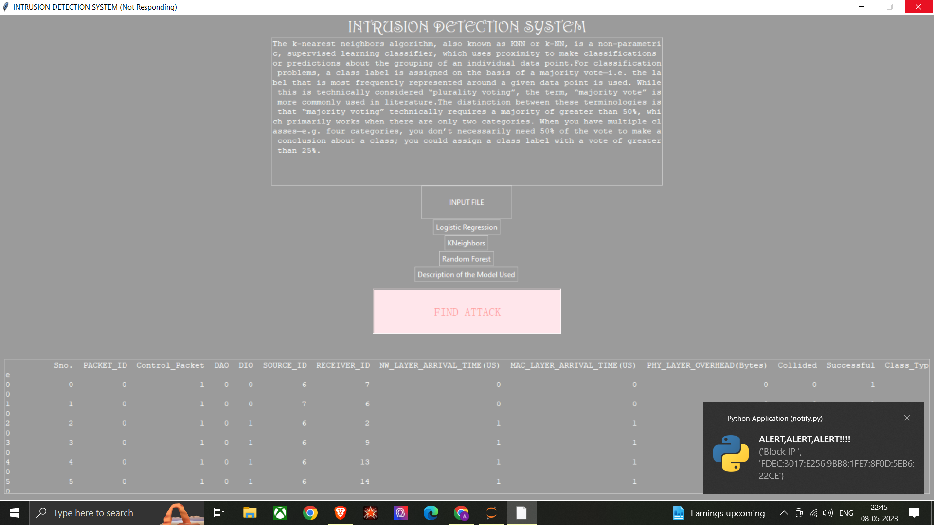 GitHub - aditiangra/Intrusion-detection-System