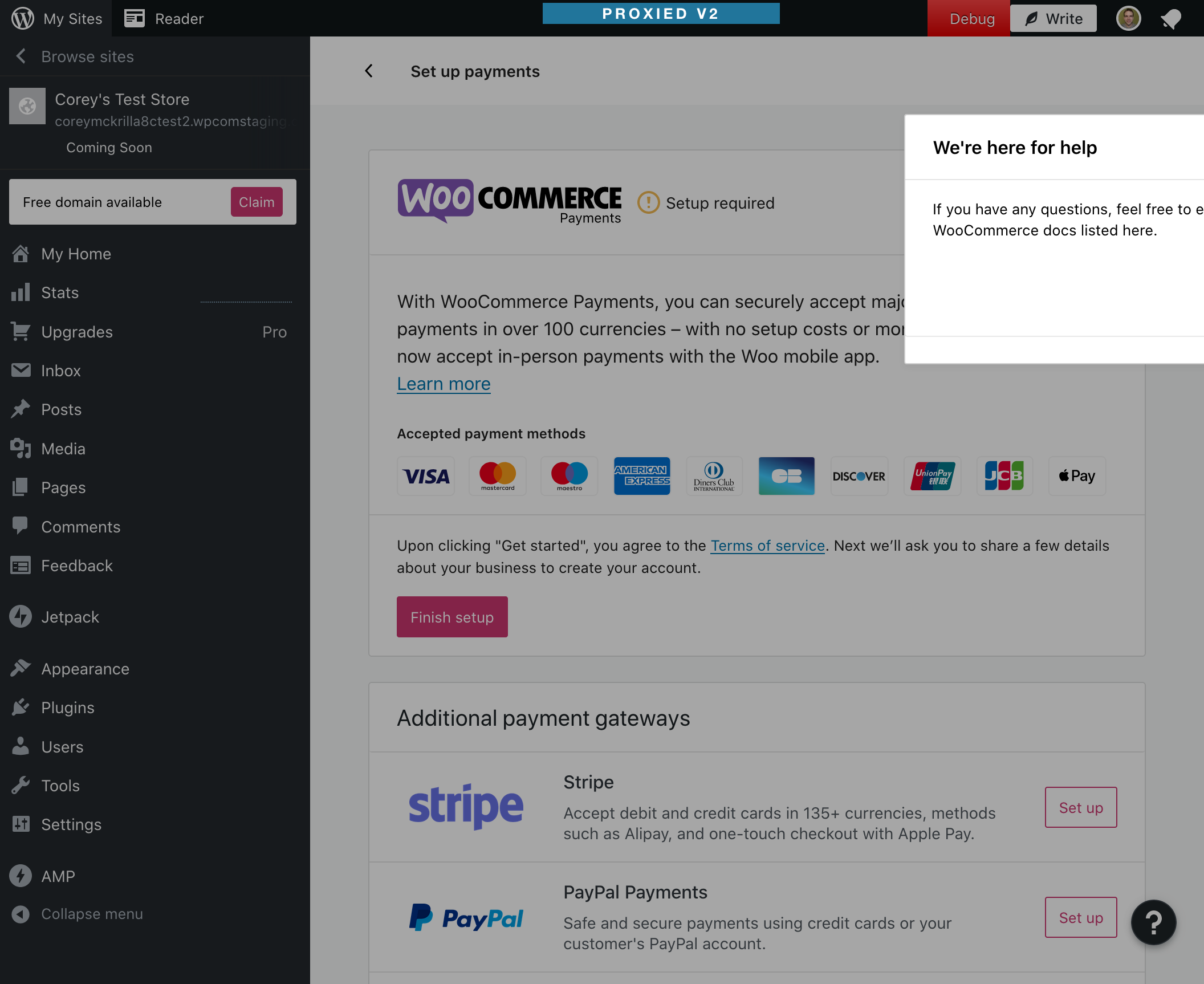 Help header and modal in WooCommerce setup screen gets cut off · Issue #782 · Automattic/wc ...