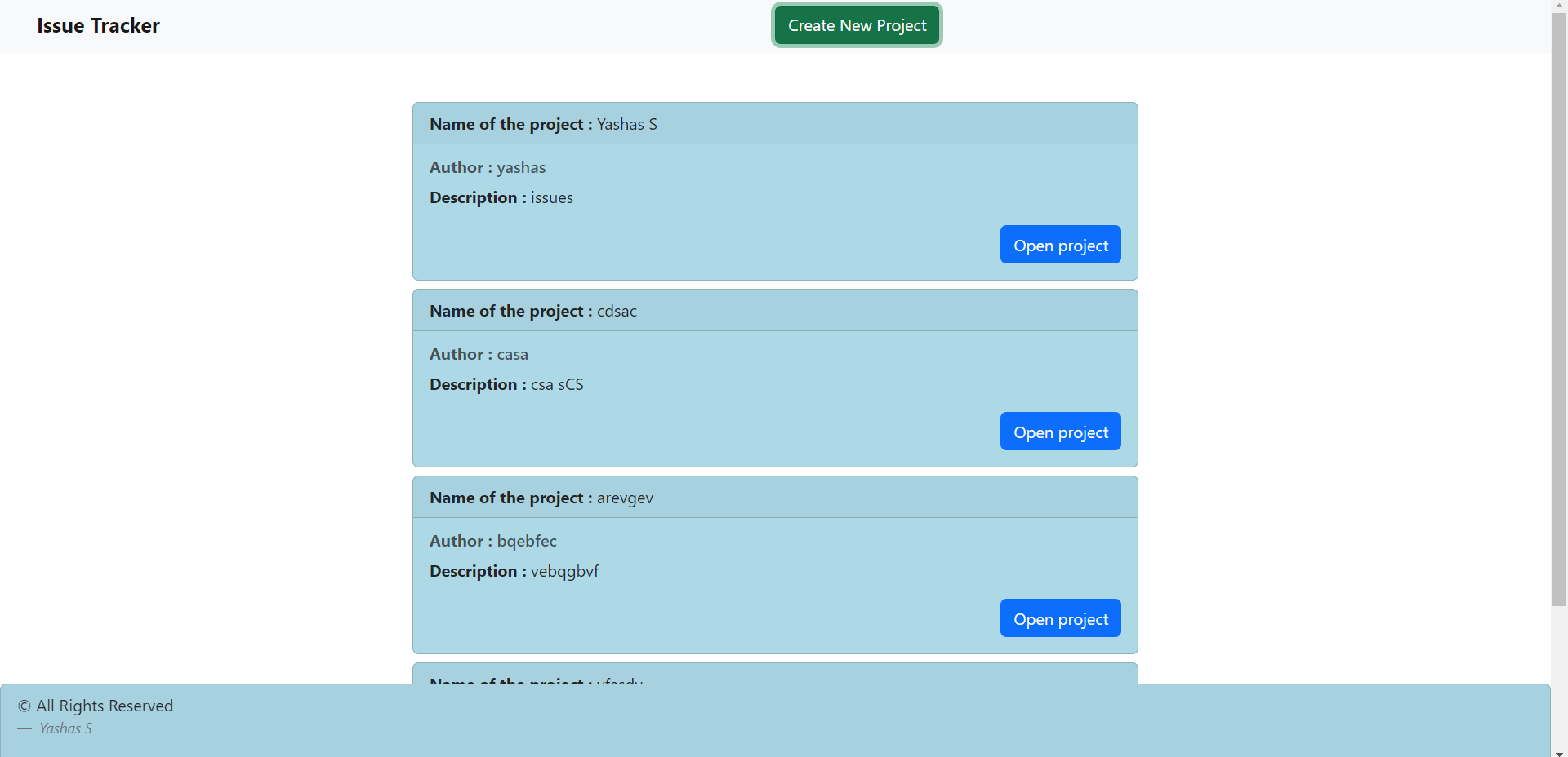 Github Yashas682issuetracker Issuetracker