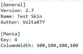 osu! legacy skin with only "ColumnWidth" property modified not working ...