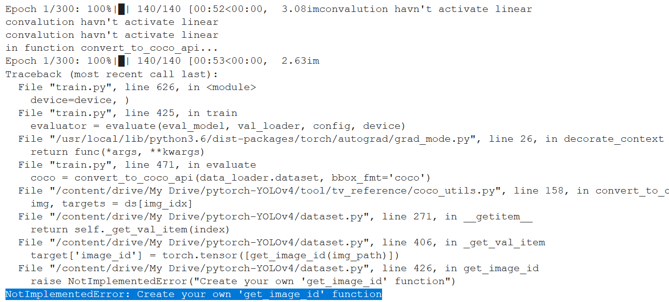 Training error · Issue #367 · Tianxiaomo/pytorch-YOLOv4 · GitHub